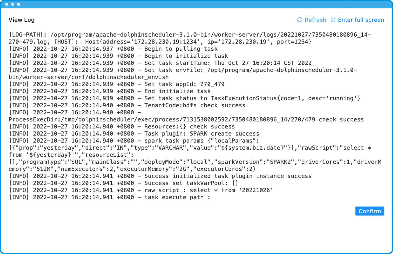 Apache DolphinScheduler